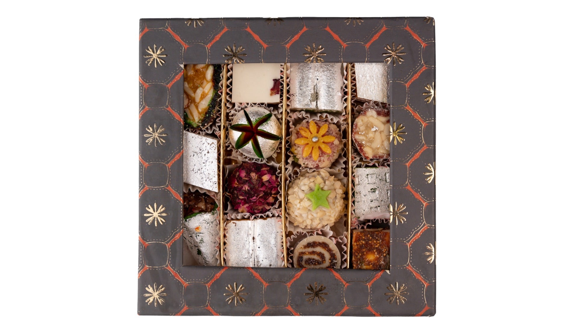 1 LB Fancy Gift Box – Chowpatty Sweets & Snacks