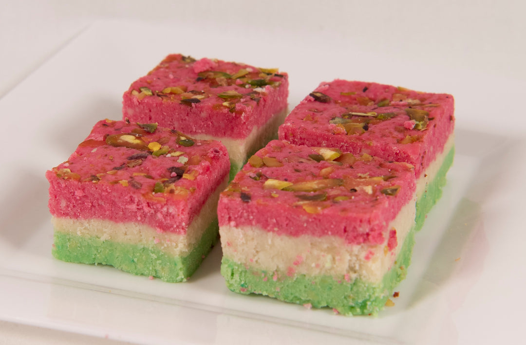 Three Color Barfi | Best Indian Sweets – Chowpatty Sweets & Snacks